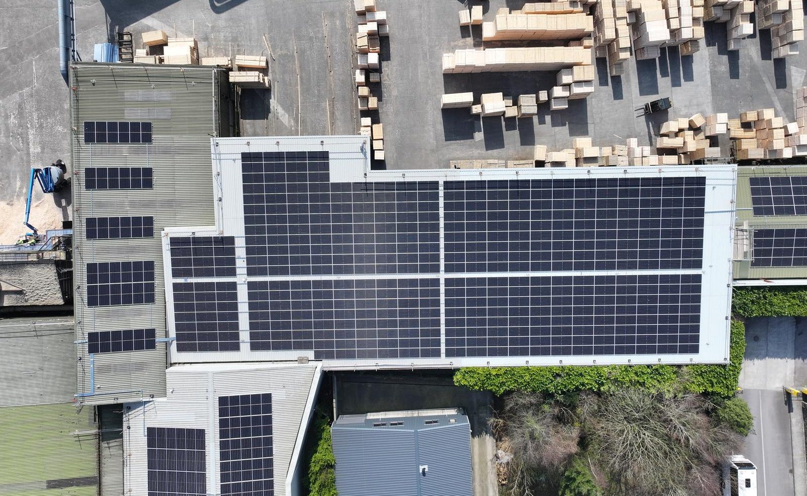 GP Wood: 1.1 MWh Solar Project Complete! - Solarco